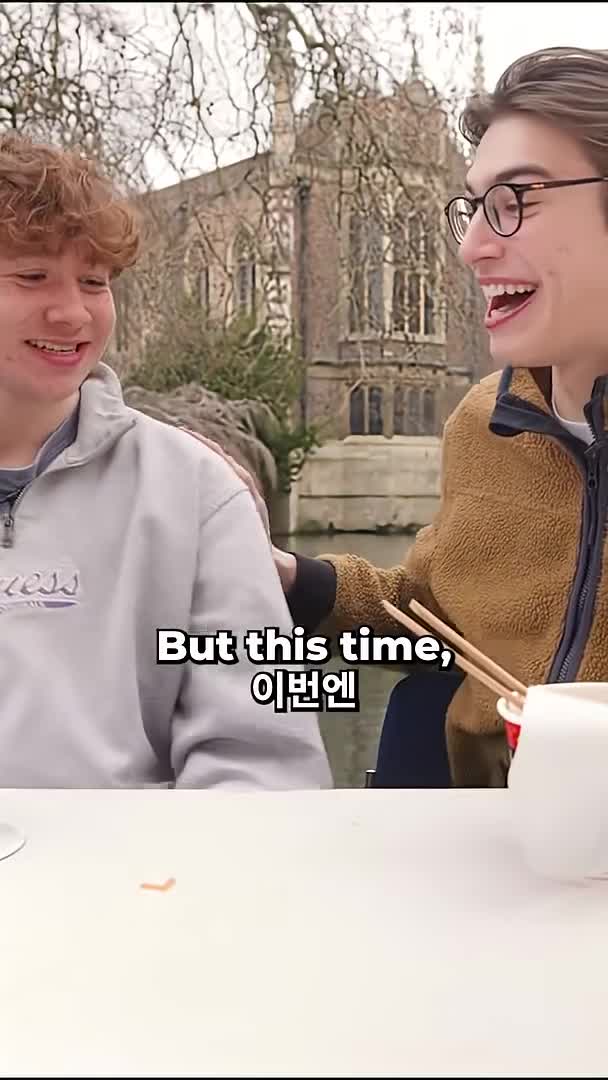 When British geniuses try Korean heat panic 😱