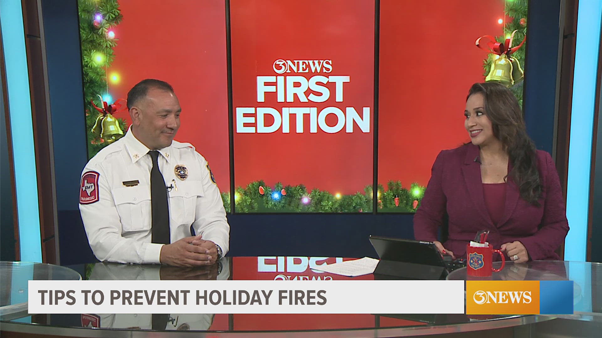 Holiday fire risks First Edition interview