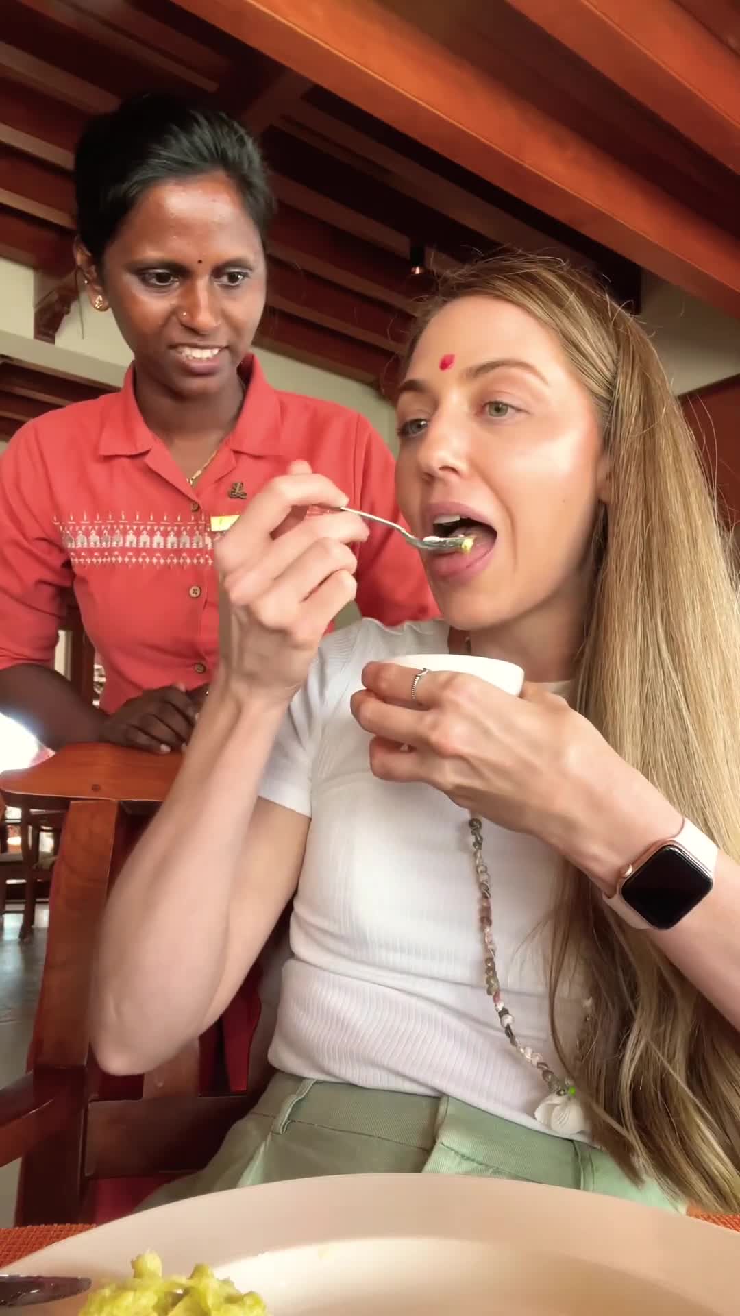 Trying authentic Indian desserts in Kerala! #shorts