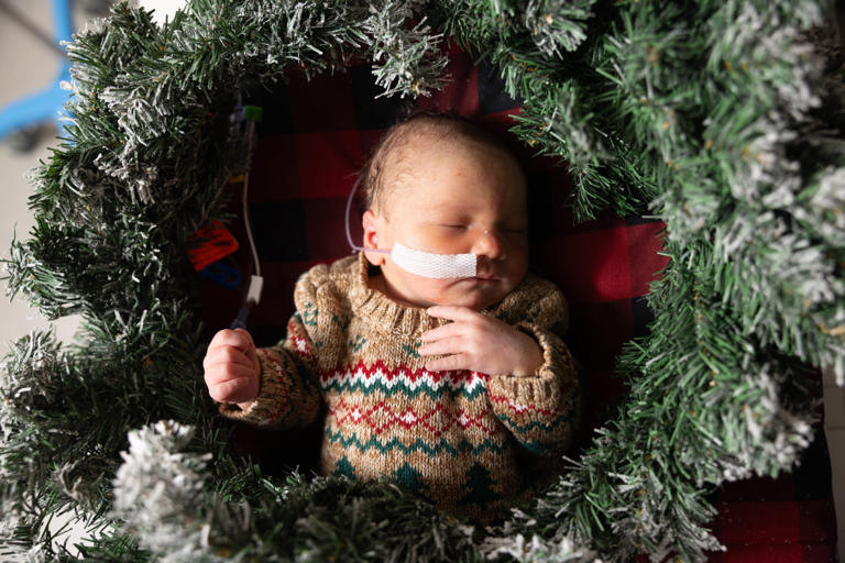 Photos: NICU babies at Mass General Brigham don festive attire for ...