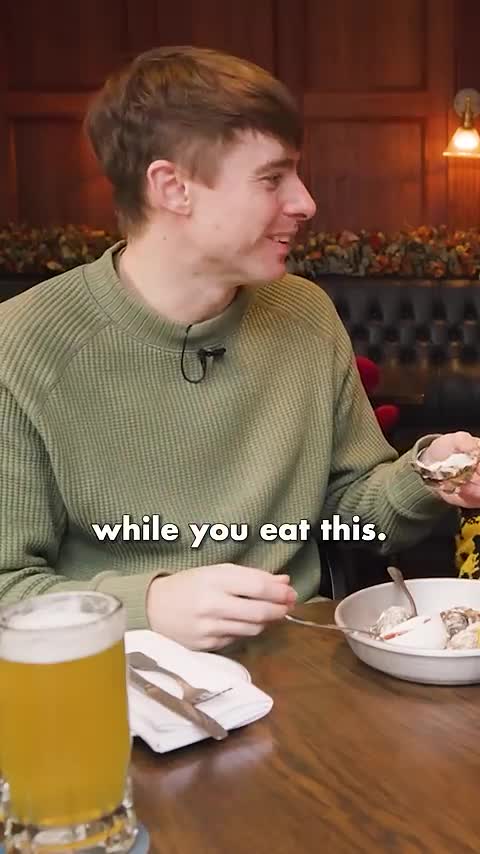 This restaurant left a surprise dish at our table!