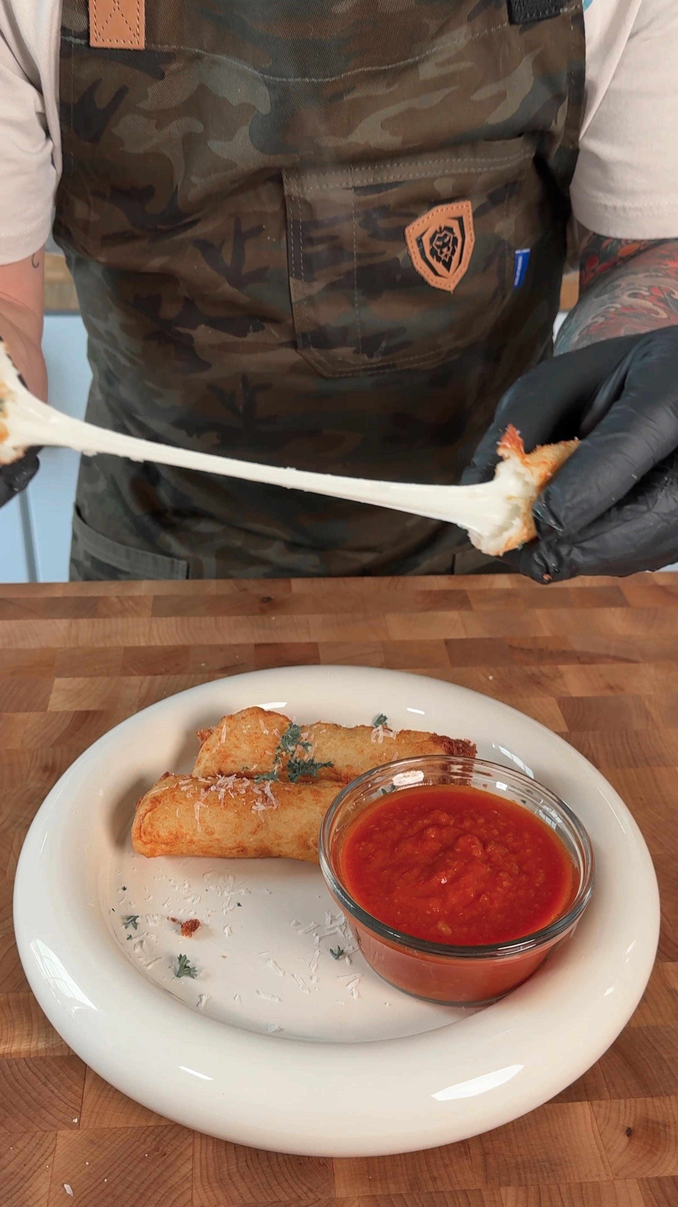 Mashed potato cheese sticks