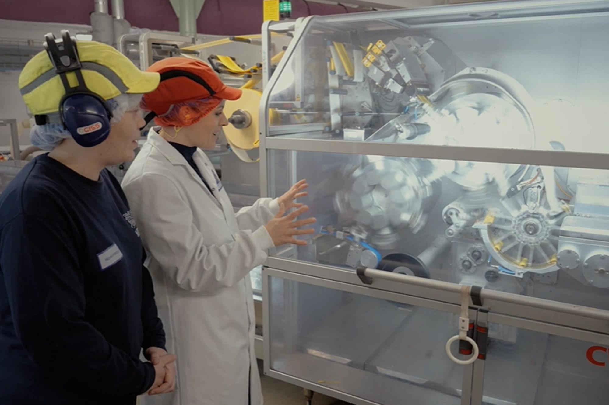 How Quality Street chocolates are made: Specially designed machine ...