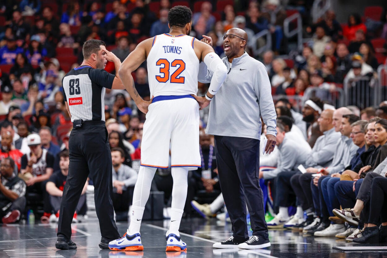 Knicks’ Mike Brown jabs Karl-Anthony Towns despite 40-point performance