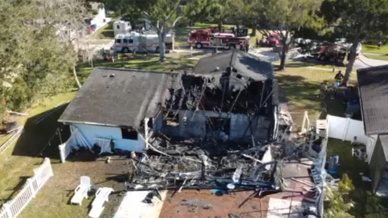 Family displaced after fire rips through roof of Oldsmar home: OFR