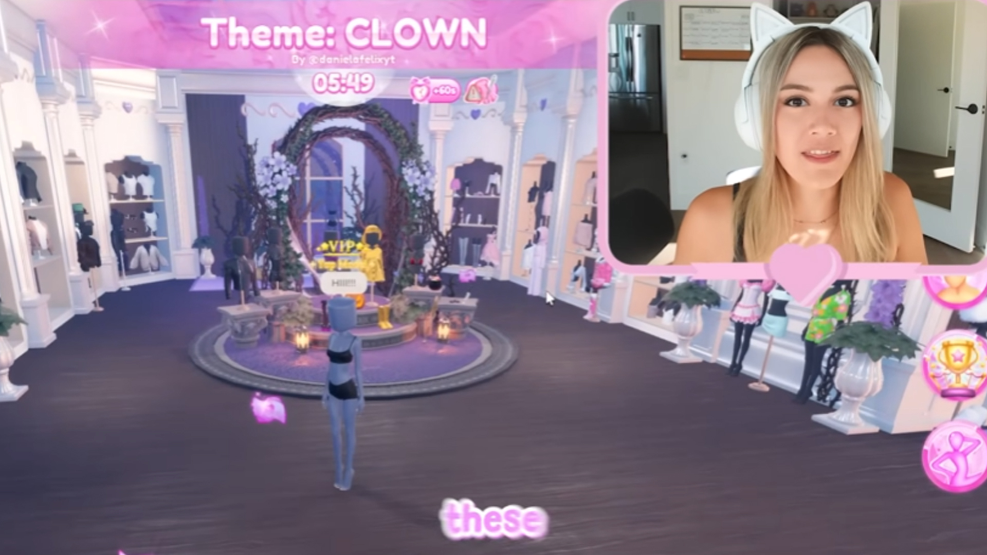 I Threw a Halloween Party in Dress to Impress