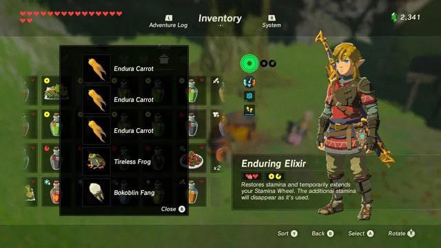 Zelda: Breath of the Wild — All monster elixir recipes