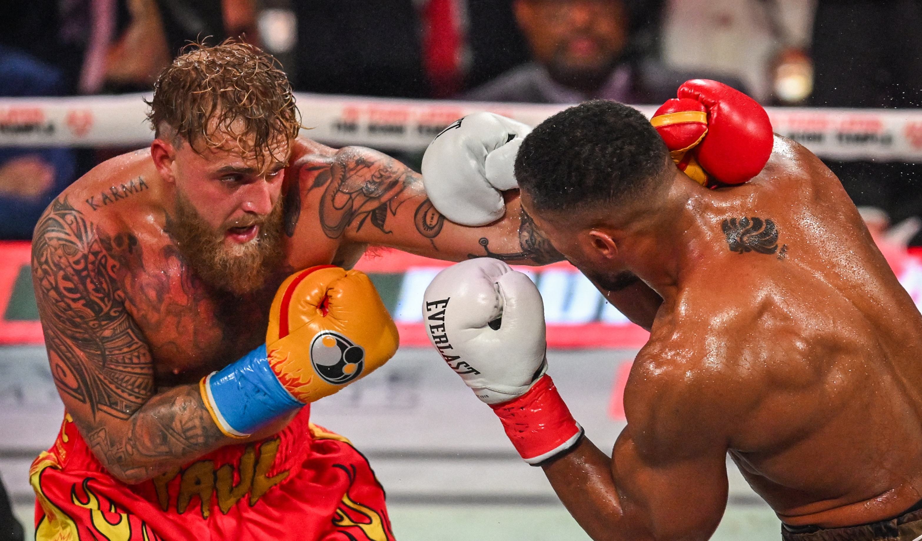 Jake Paul reflects on Anthony Joshua fight, says his power 'surprised ...