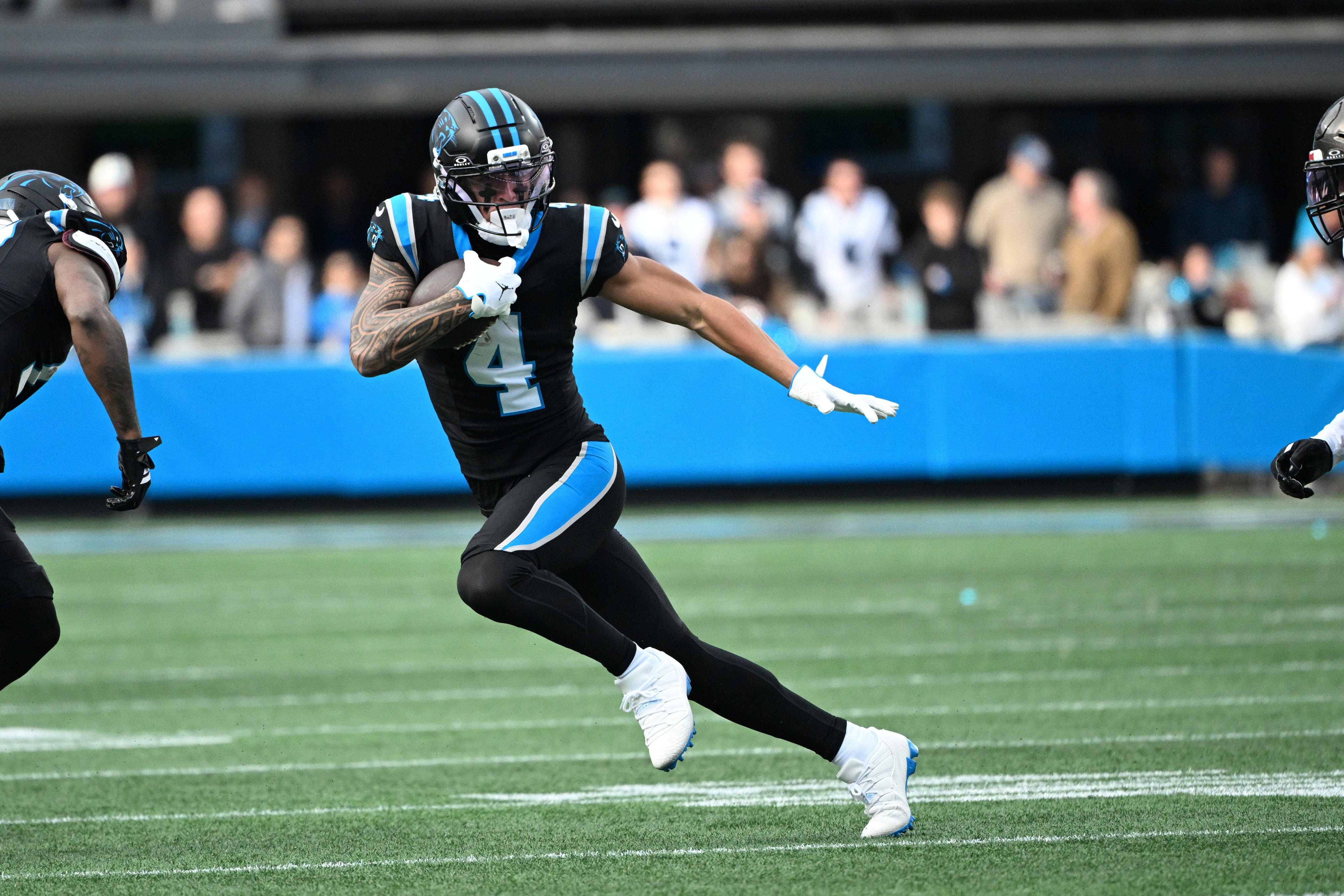 New poll of NFL execs has Panthers WR Tetairoa McMillan as runaway ...