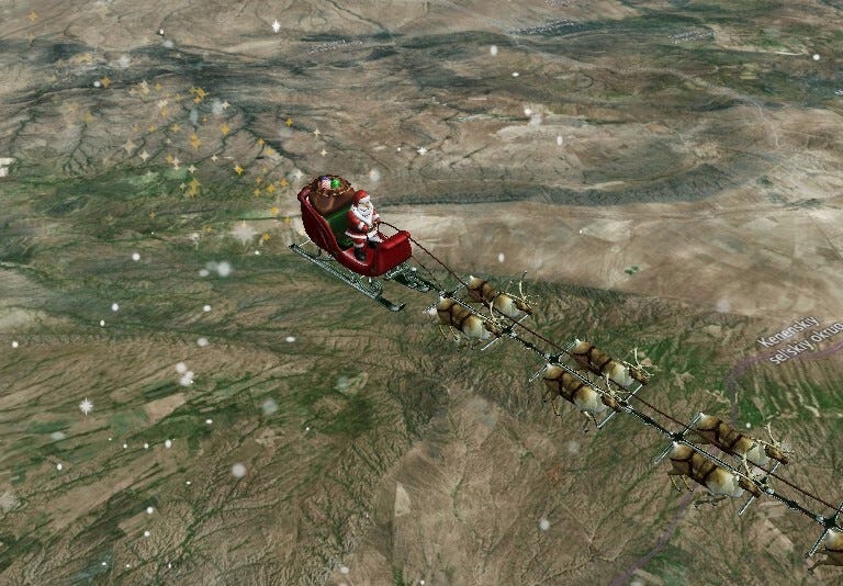 Where is Santa right now? Track him here
