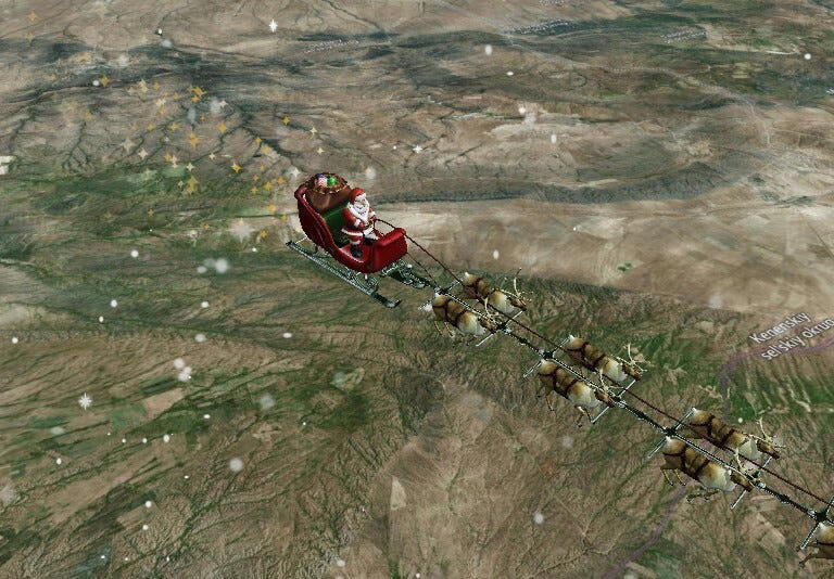 Where is Santa right now? Track him here