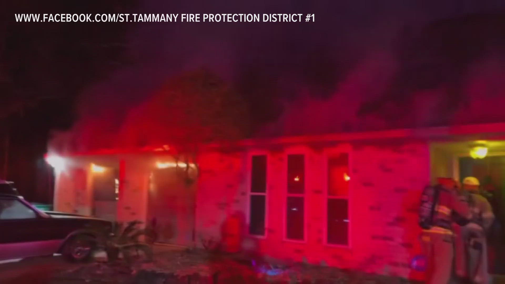 Crews investigate overnight house fire in Slidell