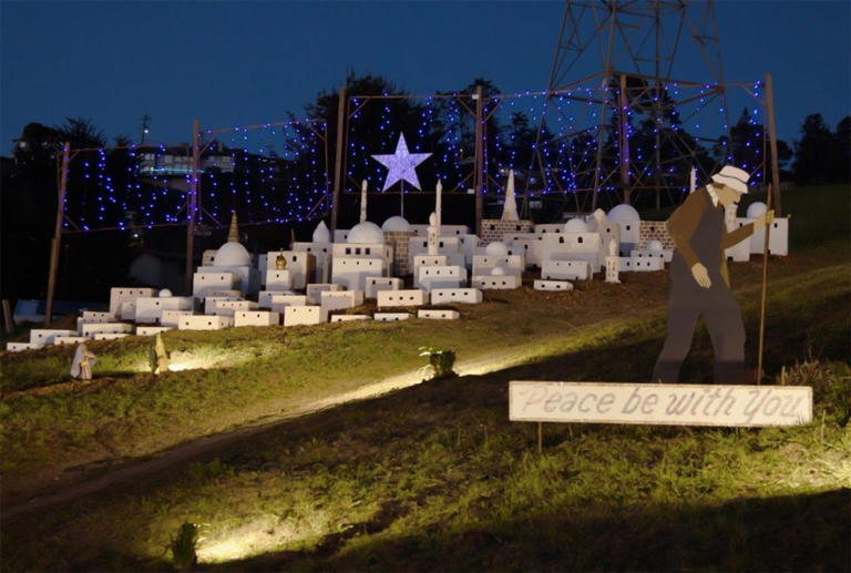 O little town of Bethlehem: Volunteers keep Shadi holiday attraction ...