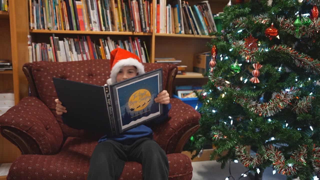 Kids in Labrador offer a special rendition of 'Twas the Night Before ...