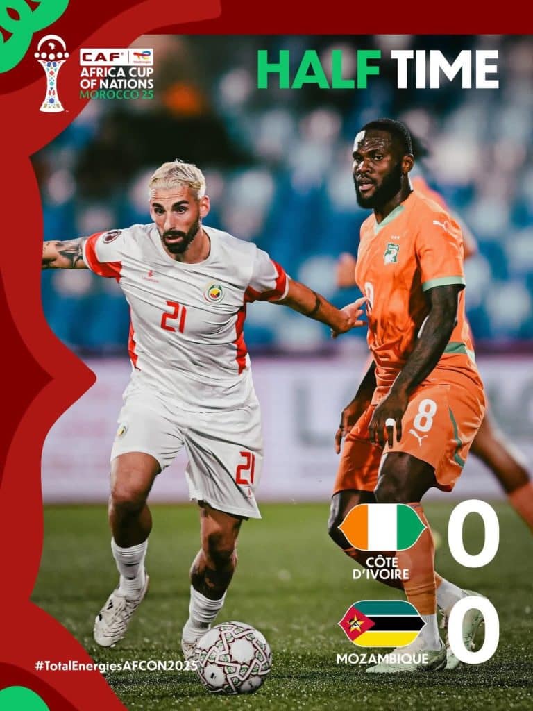 AFCON 2025: Ivory Coast dominate possession but fail to break ...