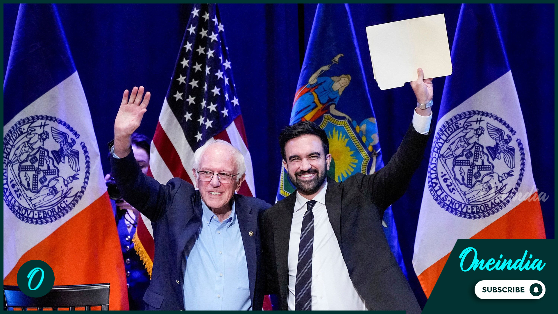 Bernie Sanders to swear in NYC mayor-elect Zohran Mamdani at historic ...