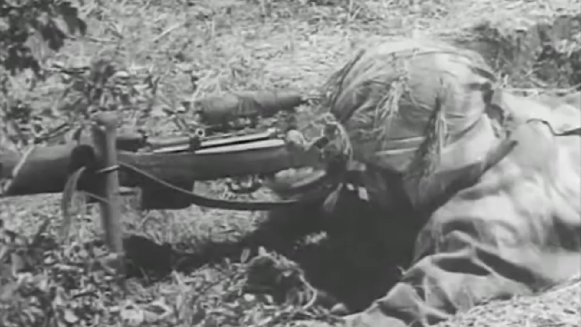 Soviet soldiers charge over walls of their own dead as German sniper ...