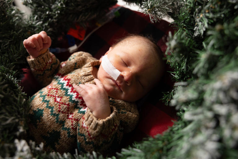 Photos: NICU babies at Mass General Brigham don festive attire for ...