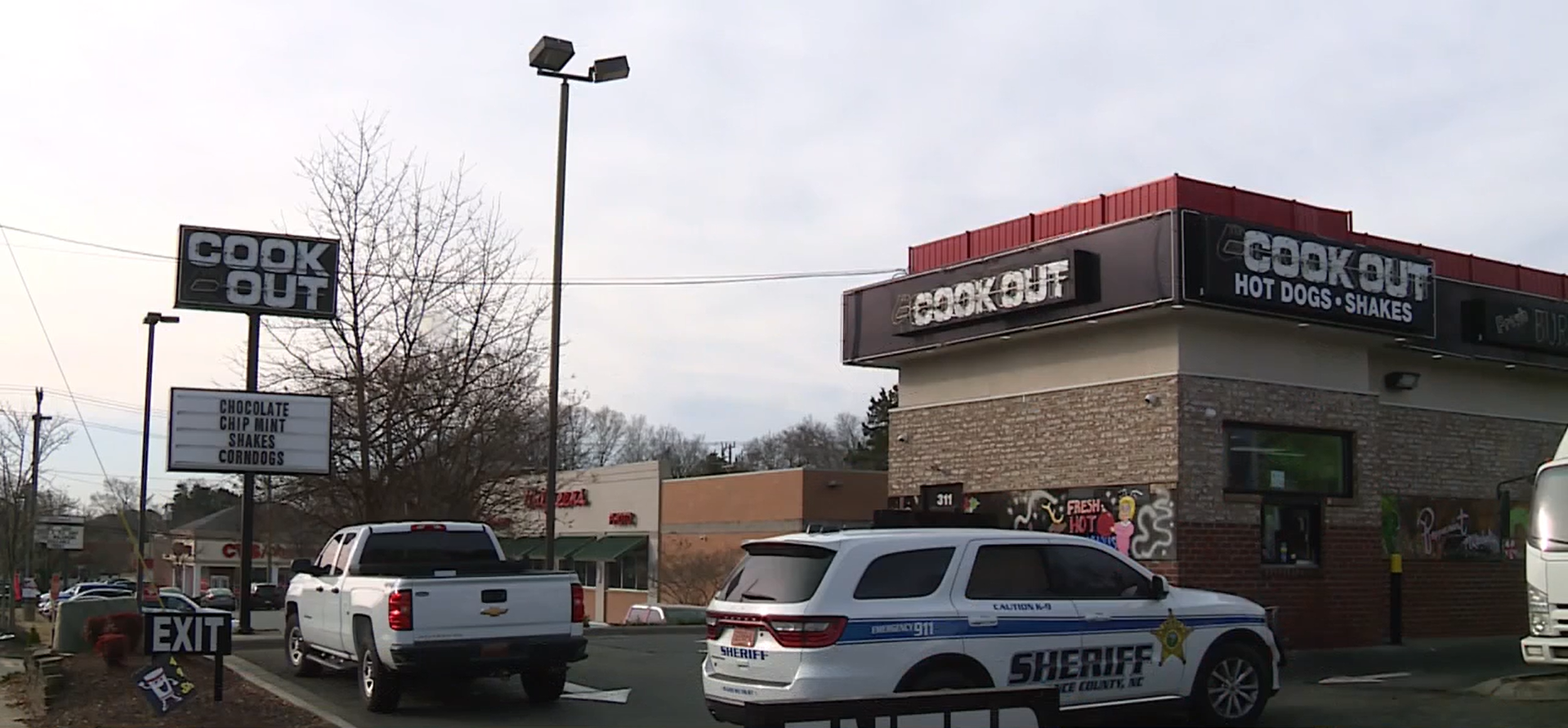 One person injured after shooting outside Cook Out restaurant in Graham ...