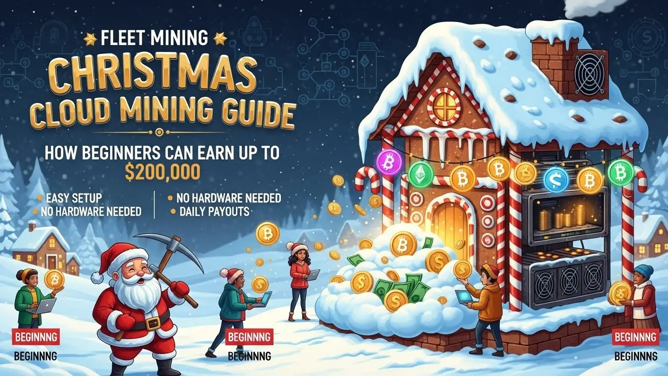 Fleet Mining Christmas Cloud Mining Guide: How Beginners Can Earn Up to ...