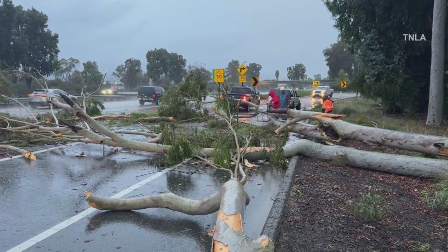 Southern California slammed by atmospheric river, flooding widespread