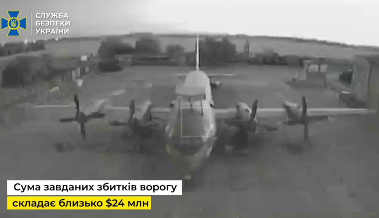 Ukrainian drone strike reportedly destroys rare Russian Il-38N ASW aircraft