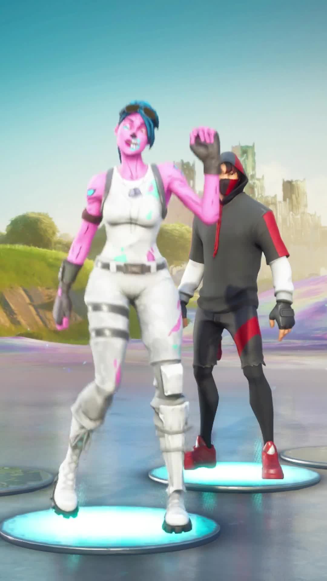 He wouldn't stop copying me 🙄 #shorts #fortnite