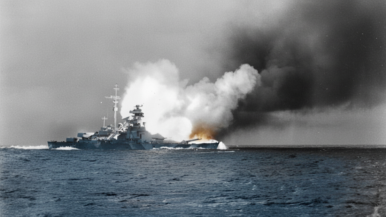 Hitler’s battleship built to terrify the Atlantic