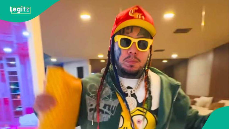 Tekashi 6ix9ine’s reaction to Nigerian food sparks strong reactions online