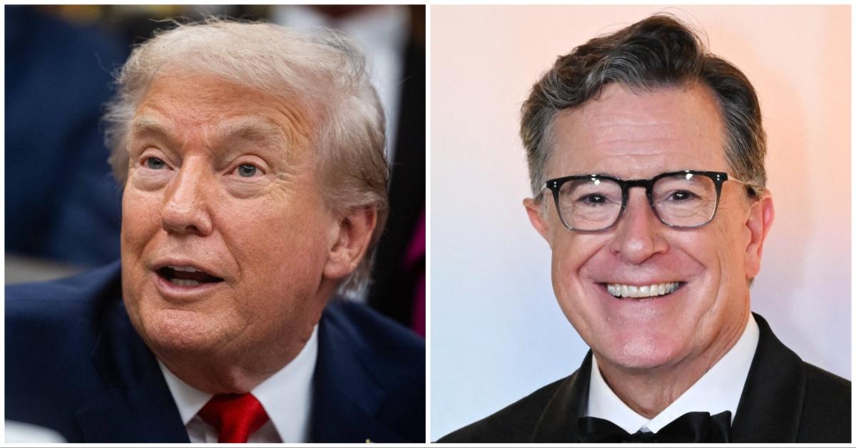Donald Trump threatens 'pathetic' Stephen Colbert — 'a dead man walking'