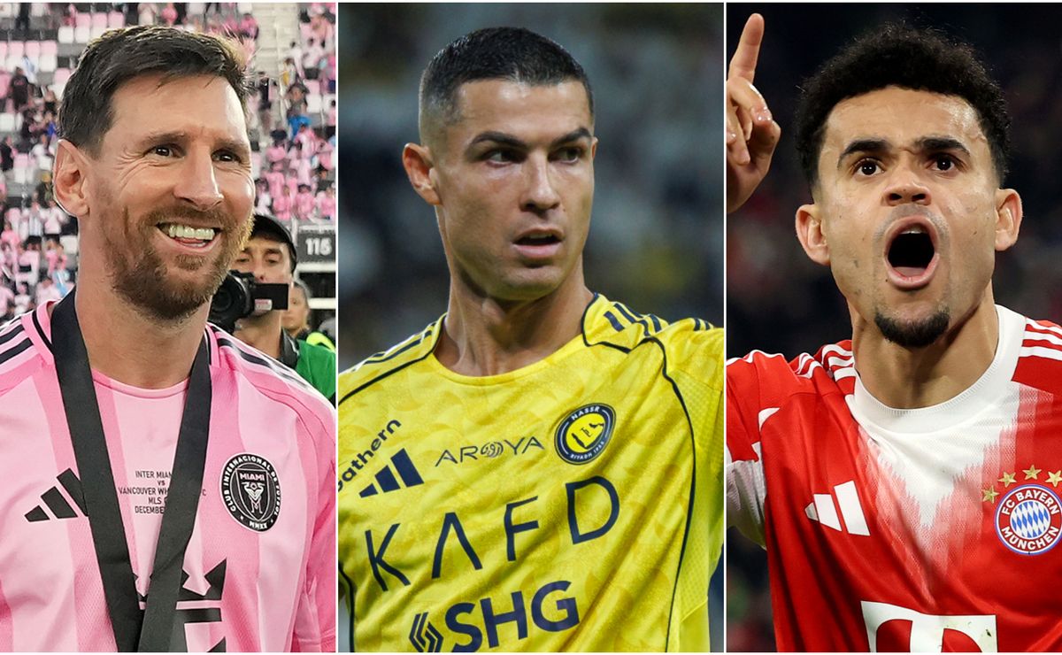 Luis Díaz surpasses Messi and Ronaldo in The Guardian’s 2025 player ...