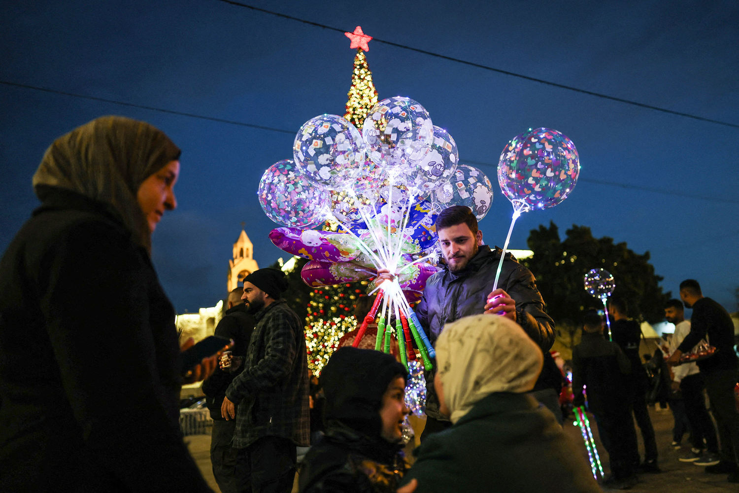 In Bethlehem, Christmas celebrations make a comeback after pause in ...