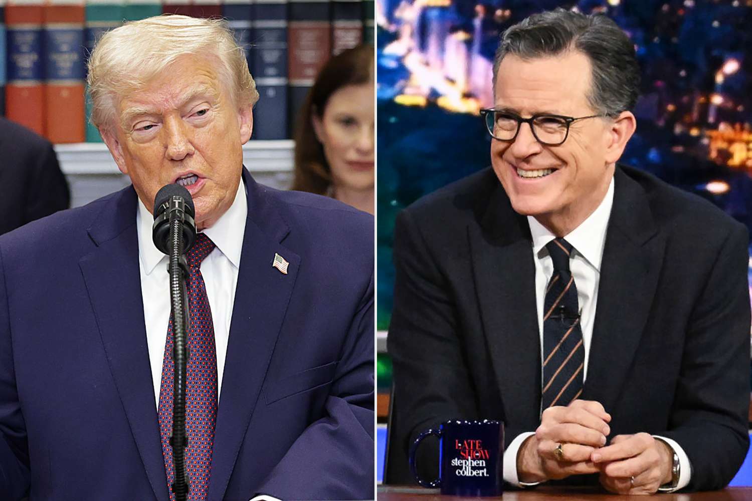 Trump says Stephen Colbert should be 'put to sleep' in rant targeting ...