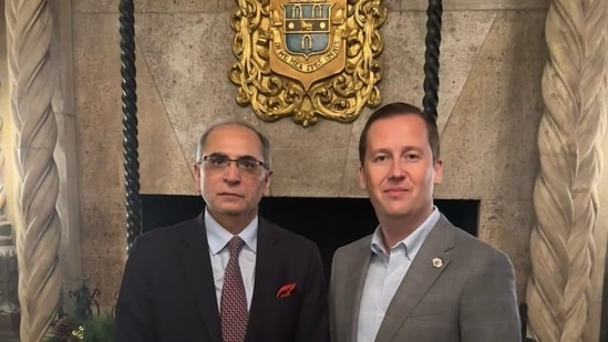 India's US envoy calls on American counterpart at Donald Trump's Mar-a ...