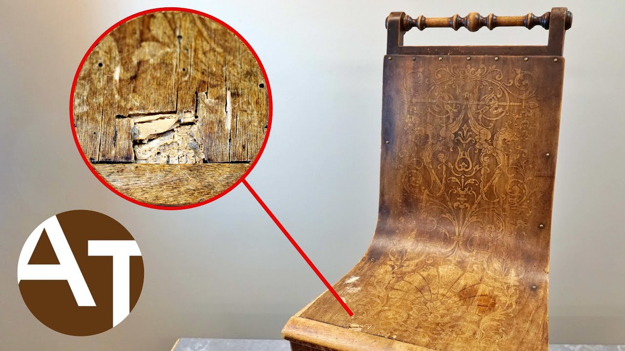 Restoring a worm-eaten Luterma chair revealed its fascinating history