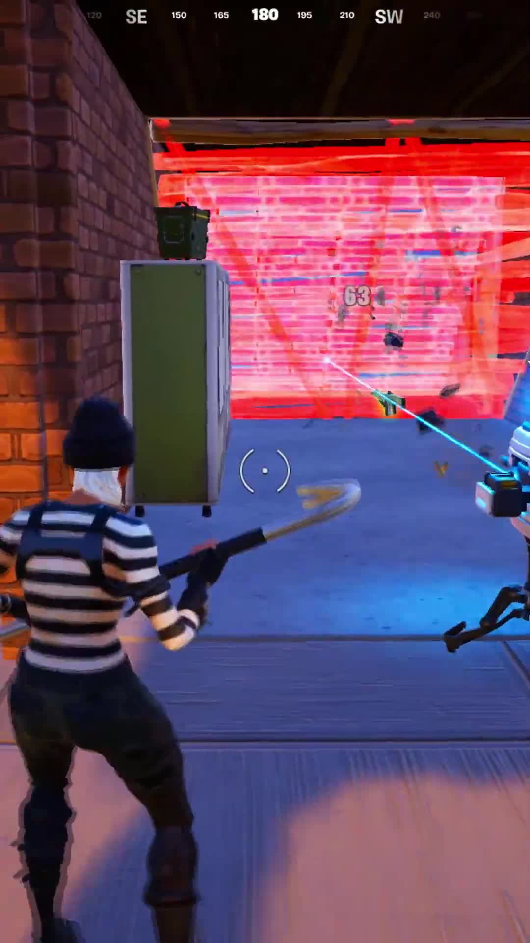 Noob vs turret in Fortnite💀