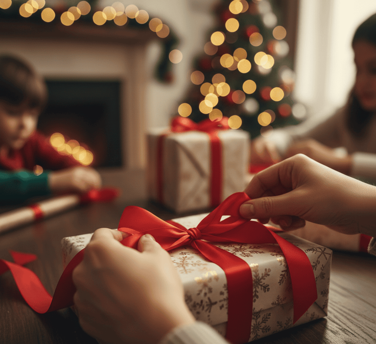 The hidden meaning behind red ribbons during the holidays