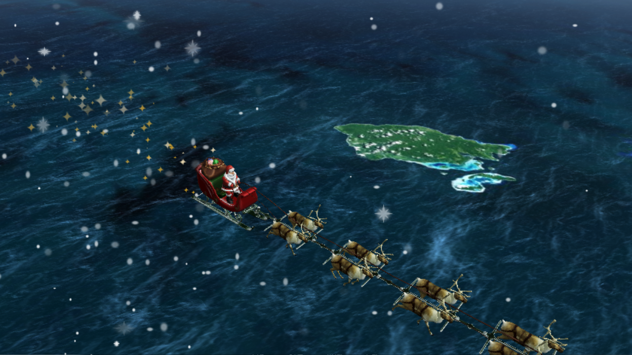 Santa tracker! Where is Santa right now? Check his LIVE location