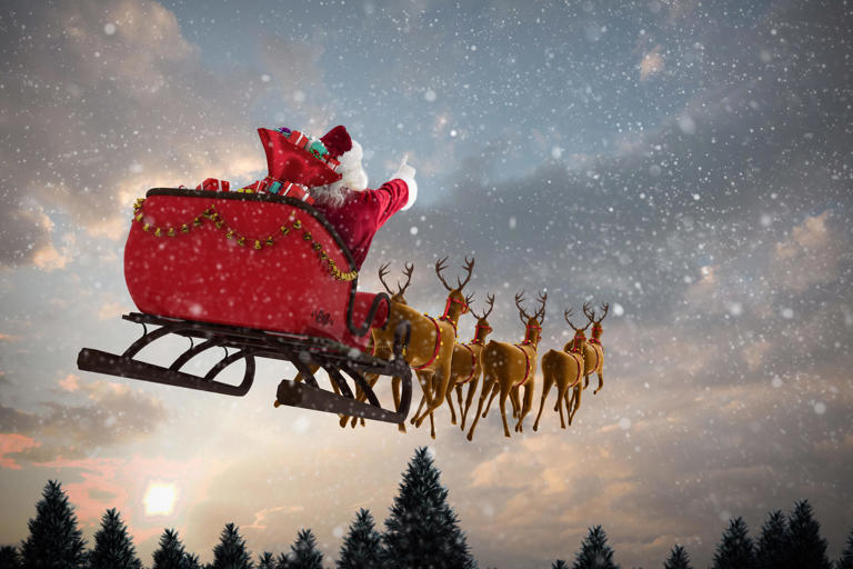 NORAD's Santa tracker is live. Here's when Santa will be in the US, NC