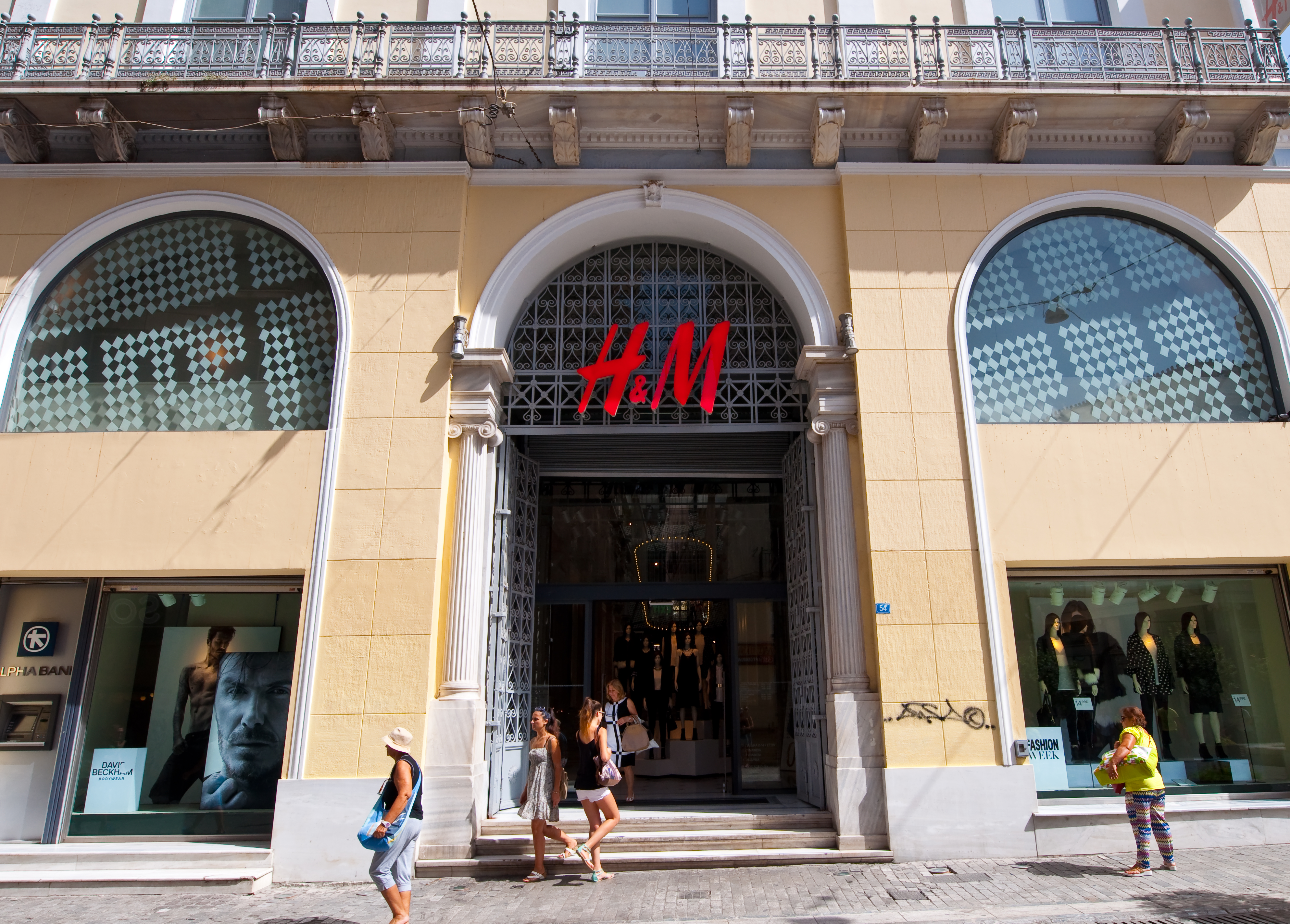 American goes in H&M in Europe—shock at 'ancient' relic preserved inside