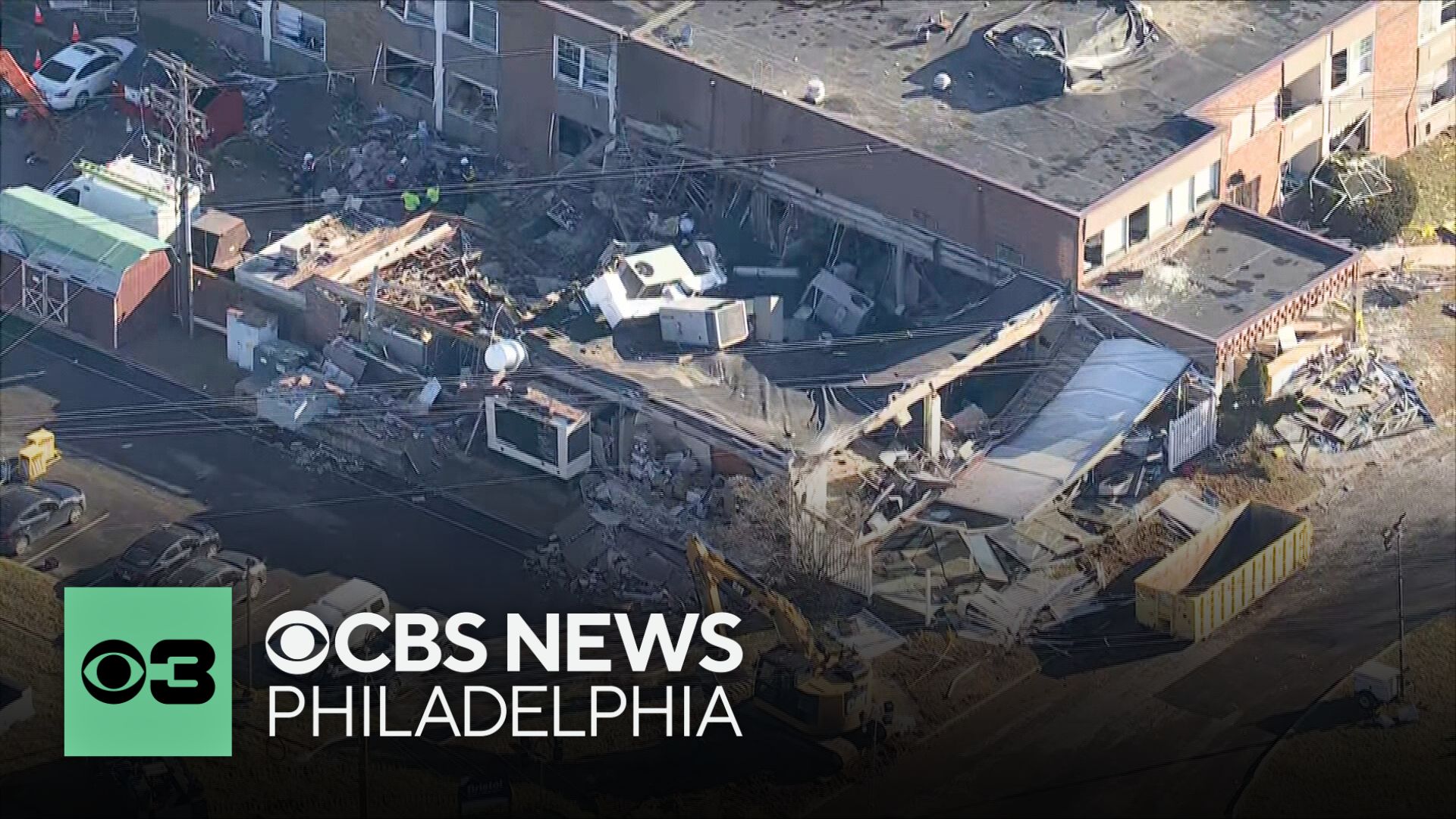Aerial video shows extent of damage after nursing home explosion in ...