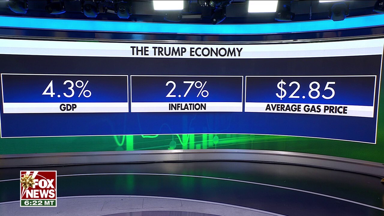 GDP hits fastest pace in two years as 2025 'sets the table' for year ...
