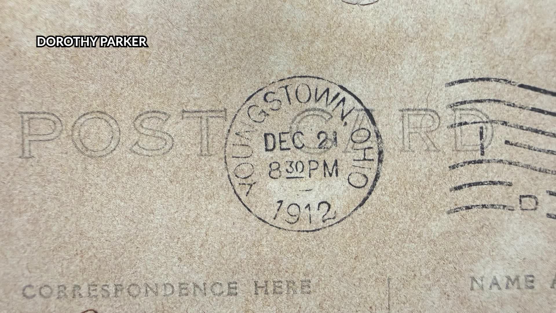 1912 postcard from Youngstown looking for rightful owners