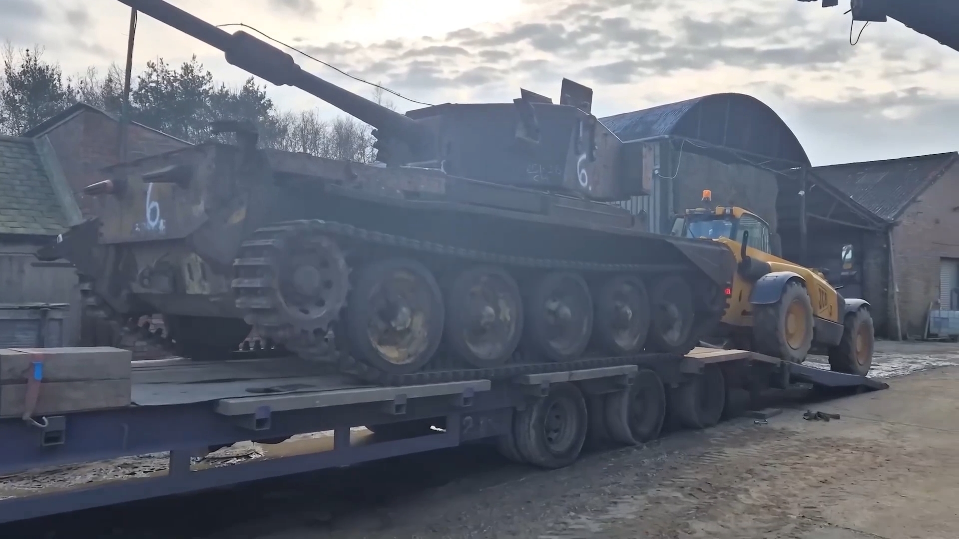 Reviving a Cold War charioteer tank as restoration gains speed