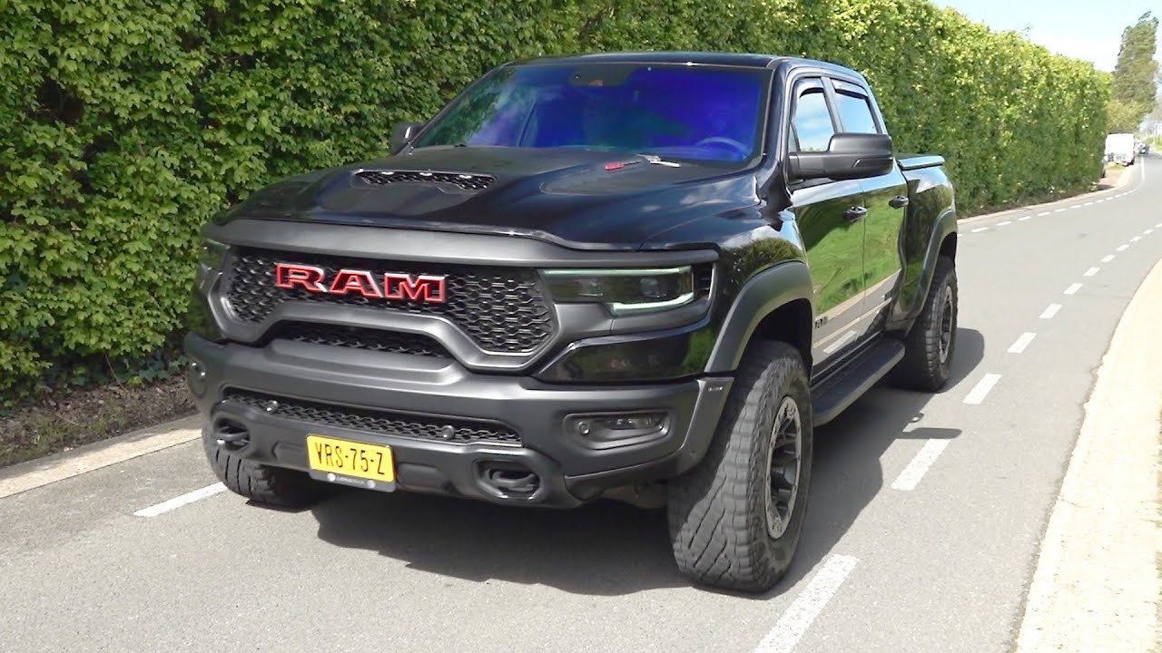 RAM TRX pickup with a powerful off-road look