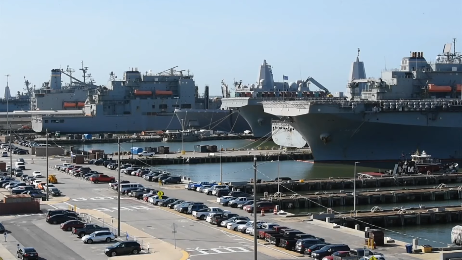 This 4-mile-long naval base is the biggest in the world