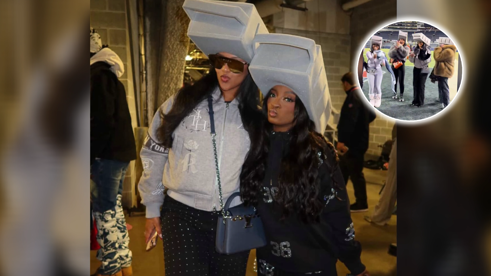 NFL: Simone Biles trollt Packers - Bears-Spielerfrauen ziehen mit