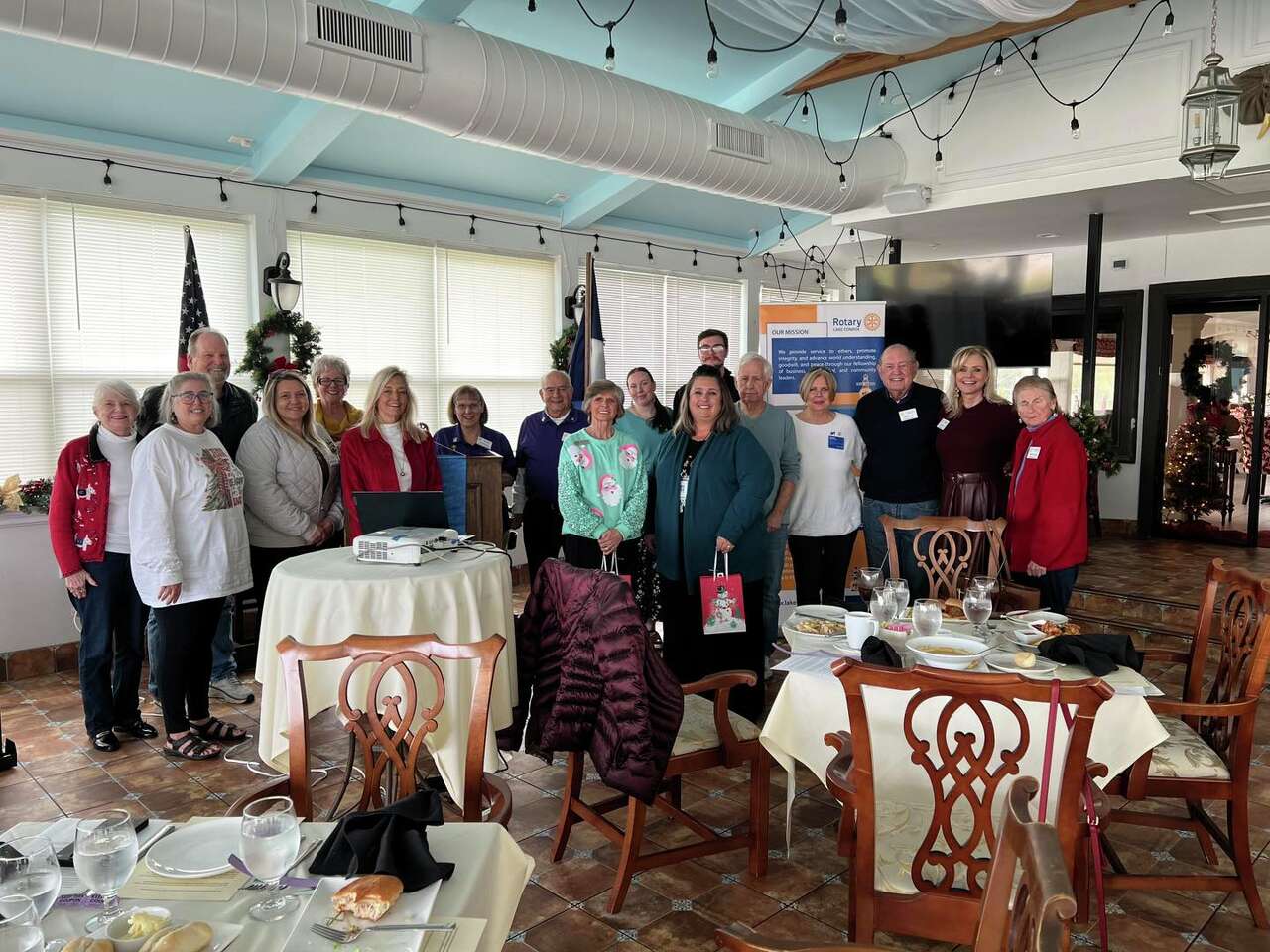 Rotary: Club members celebrate the season, make plans for 2026