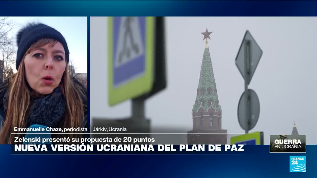 Estos son los puntos clave del plan de paz de Zelenski para Ucrania