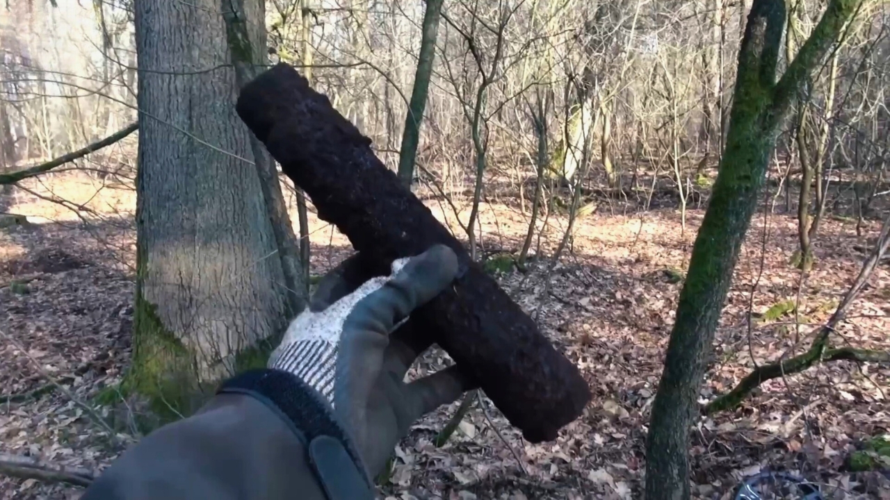 Hidden gun pits reveal flak shells, paratrooper helmet remains and a ...